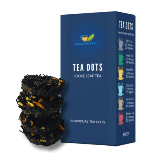 Irish Cream Tea Dots | The Amazing Tea Company | Tea Discs, No Tea Bags ...