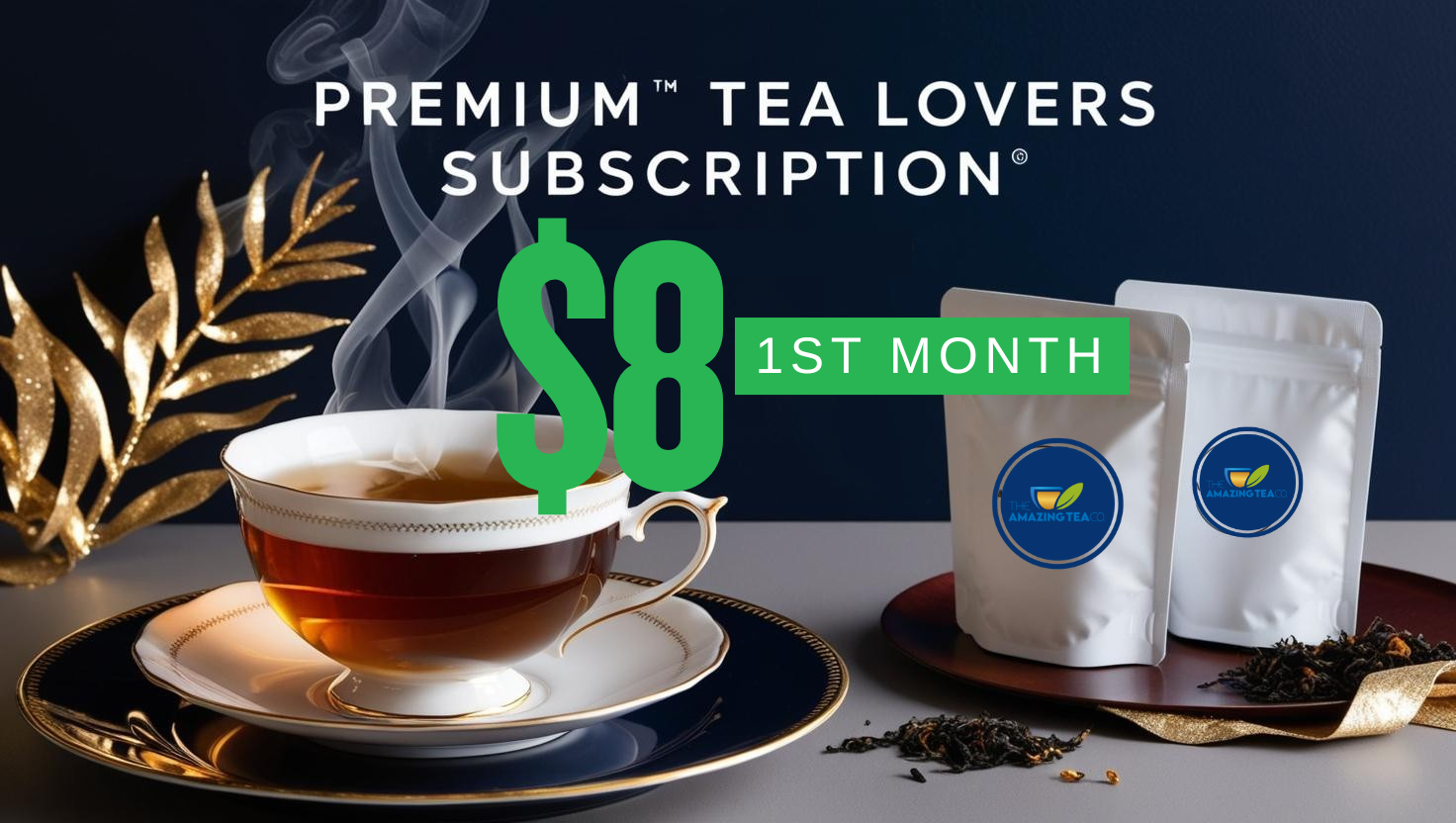 The Amazing Tea Company | Teas | Subscription | Specialty Beverages
