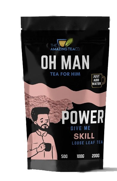 OH MAN - Power for him | The Amazing Tea Company | Stamina tea for men